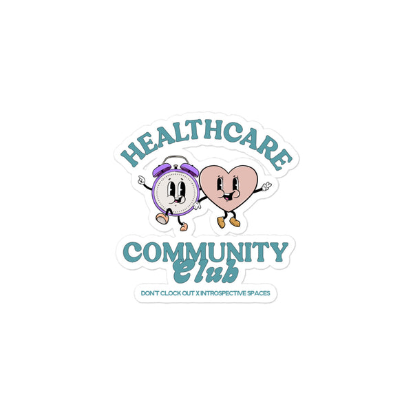 Healthcare Community Club Sticker - Riot Healers