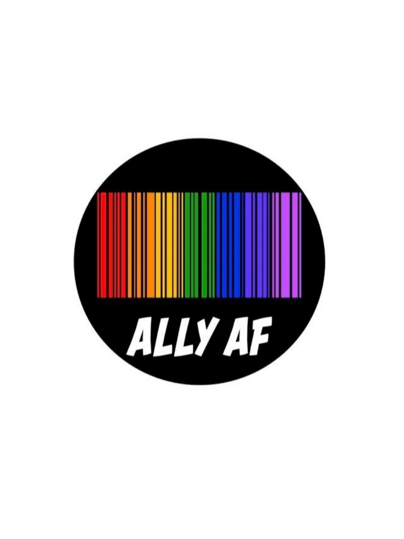 ALLY AF Enamel Pin - Riot Healers