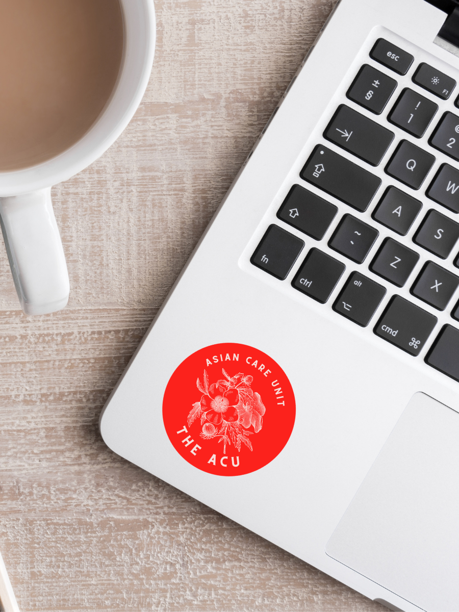 The ACU Sticker - Red Circle - Riot Healers