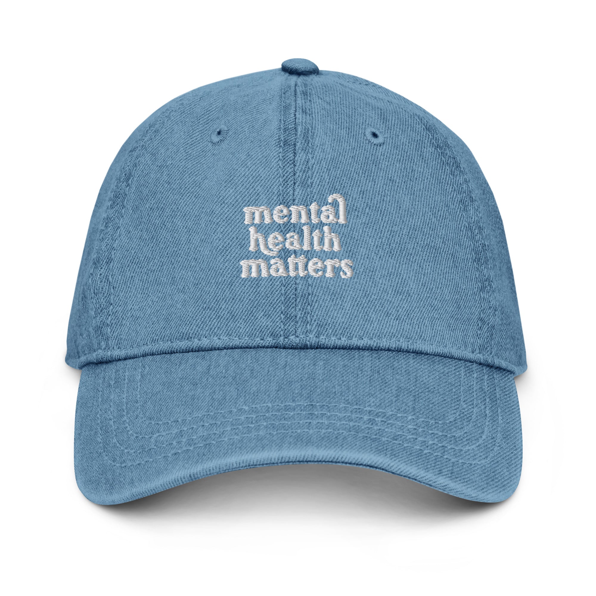 Mental Health Matters Denim Hat - Riot Healers