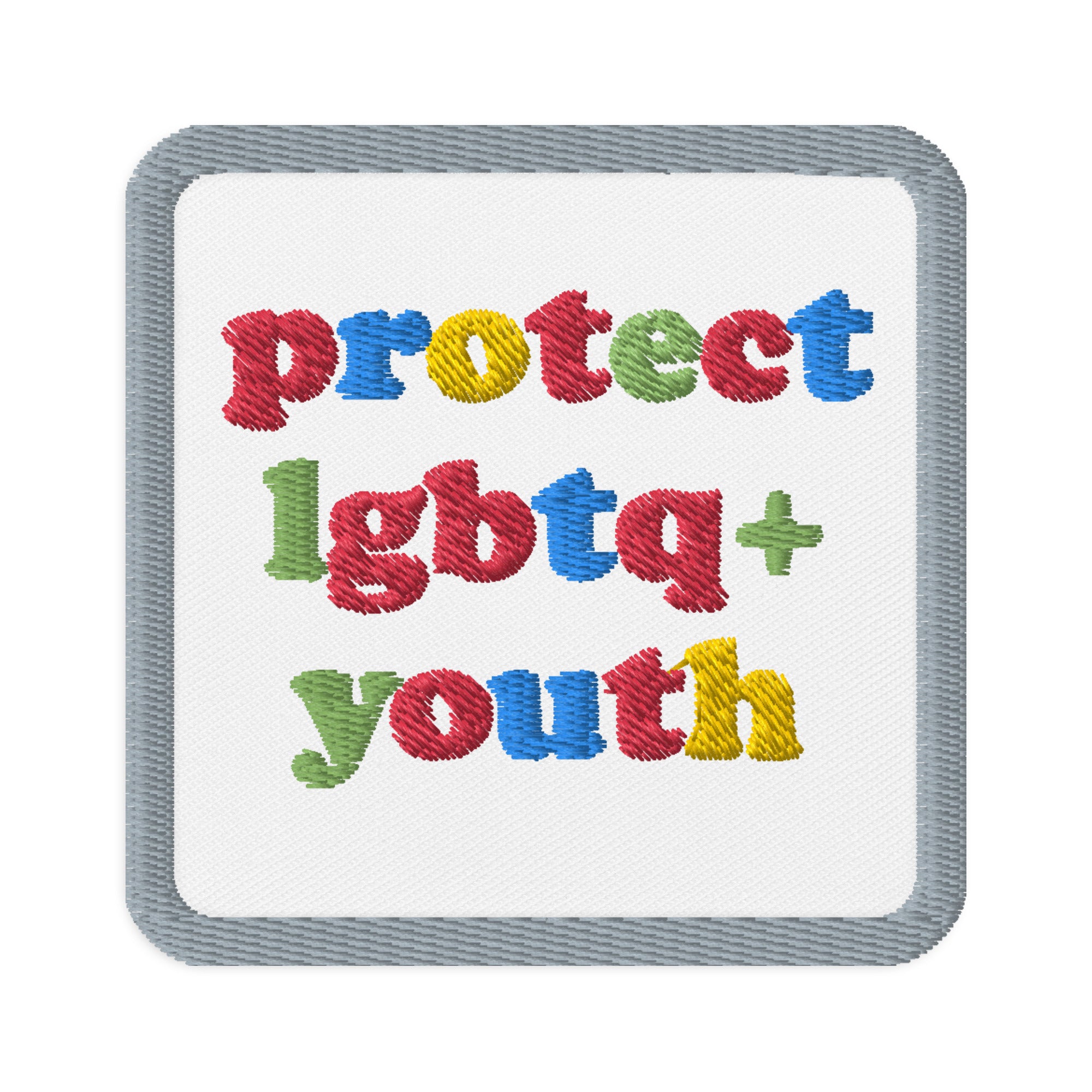 Protect LGBTQ+ Youth Patch - Riot Healers