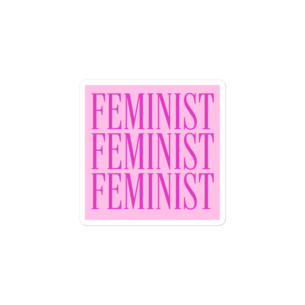 Feminist Pink Sticker - Riot Healers